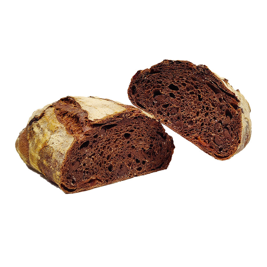 Pane con Cioccolato Fondente e Amarene semi-candite - Pane